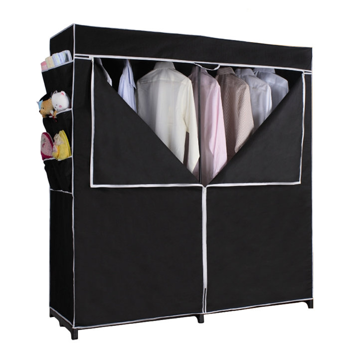 Wayfair canvas wardrobe store